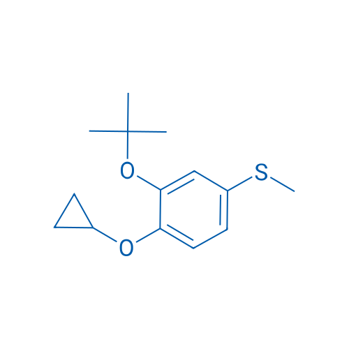 1243406-00-9|(3-(tert-Butoxy)-4-cyclopropoxyphenyl)(methyl)sulfane|BLD ...