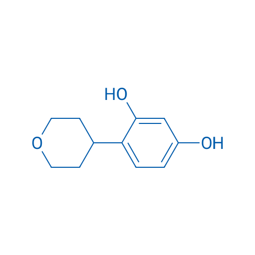 1228321-01-4|4-(Tetrahydro-2H-pyran-4-yl)benzene-1,3-diol|BLD Pharm