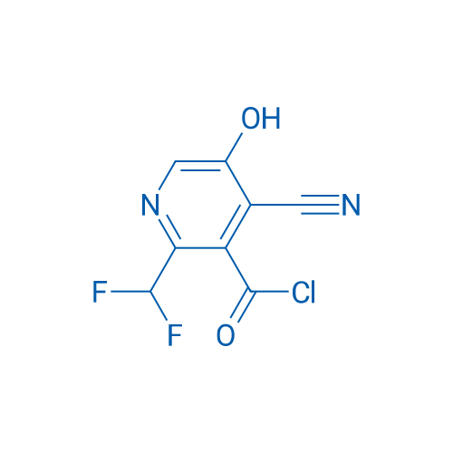1805926-60-6|4-Cyano-2-(difluoromethyl)-5-hydroxynicotinoyl chloride ...
